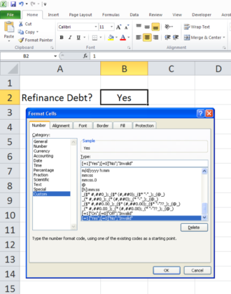 Conditional Formatting and Creating a Zero/One Toggle Switch in Excel - The Marquee Group